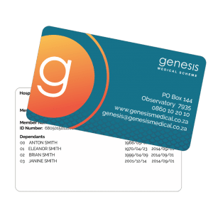 Electronic Membership Cards - Genesis Medical Scheme